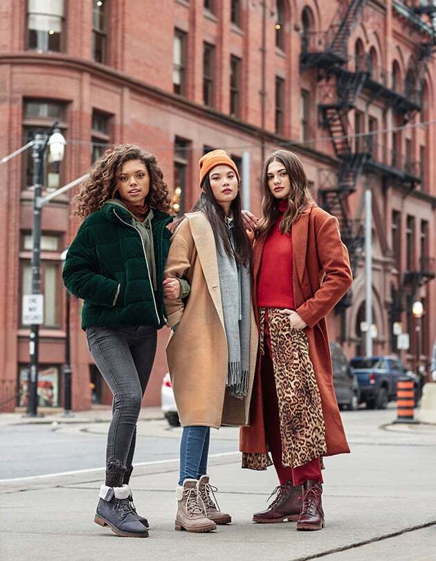 Alyssa Brady, Edith & Sofi featured in Timberland's Fall / Winter 2018 Campaign - Dulcedo