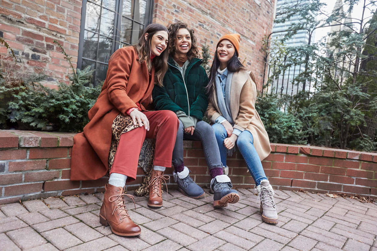 Alyssa Brady, Edith & Sofi featured in Timberland's Fall / Winter 2018 Campaign - Dulcedo
